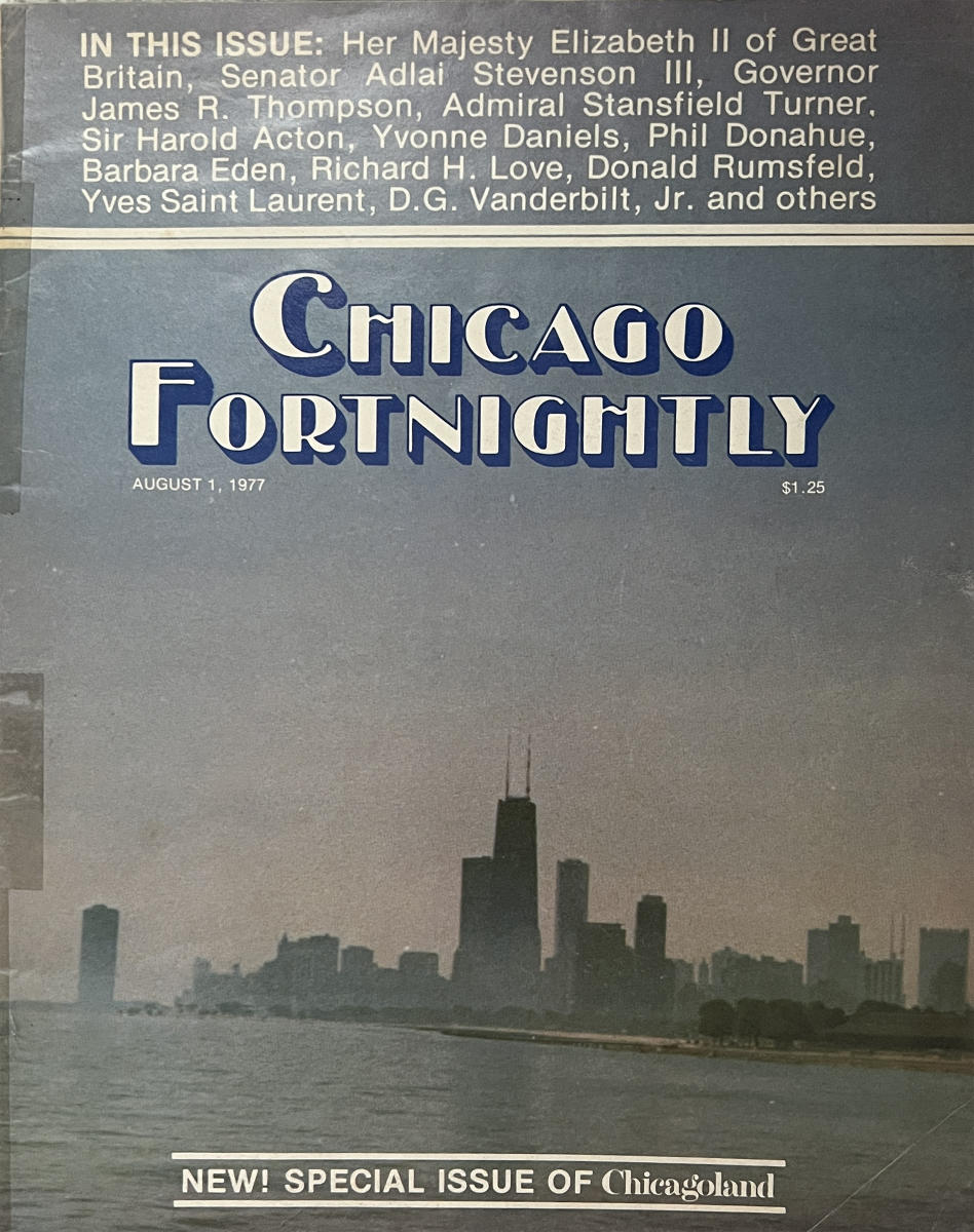 Chicago Fortnightly | August 1977 at Wolfgang's