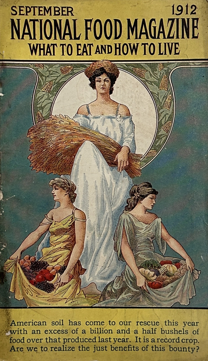 National Food Magazine | September 1912 at Wolfgang's