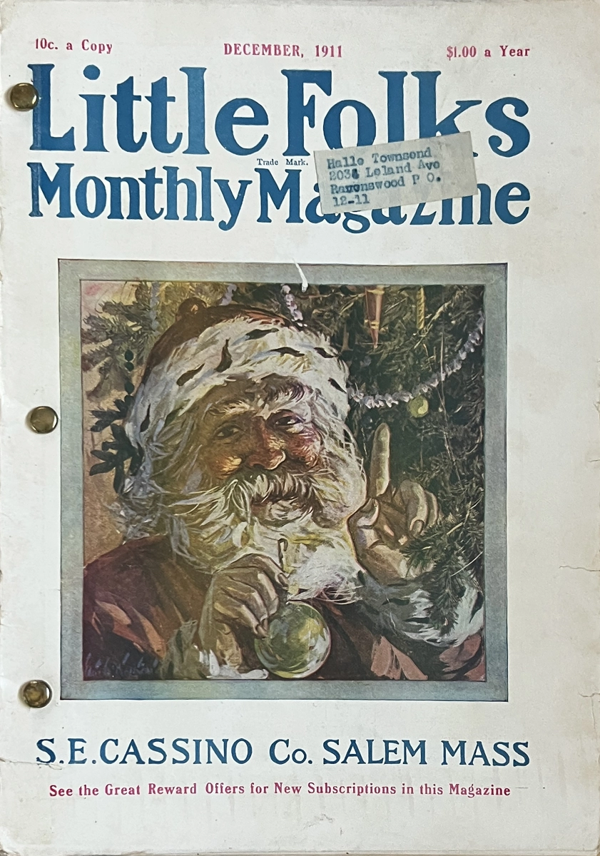Little Folks Monthly Magazine | December 1911 at Wolfgang's