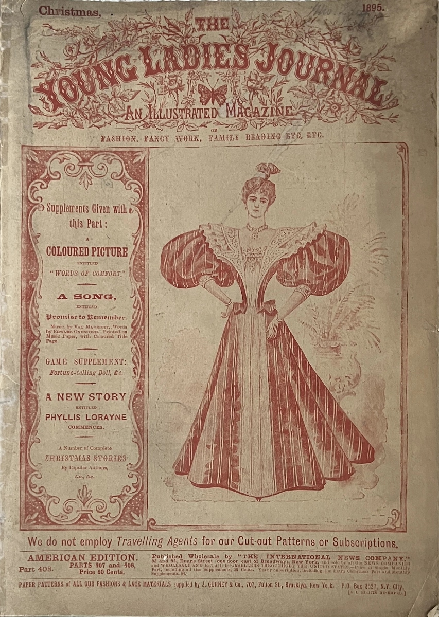 The Young Ladies' Journal | December 1895 at Wolfgang's
