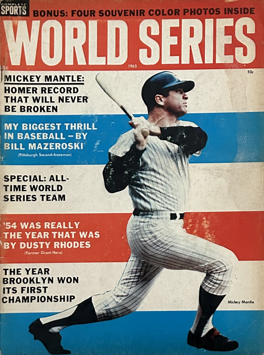 Complete Sports World Series | January 1965 at Wolfgang's