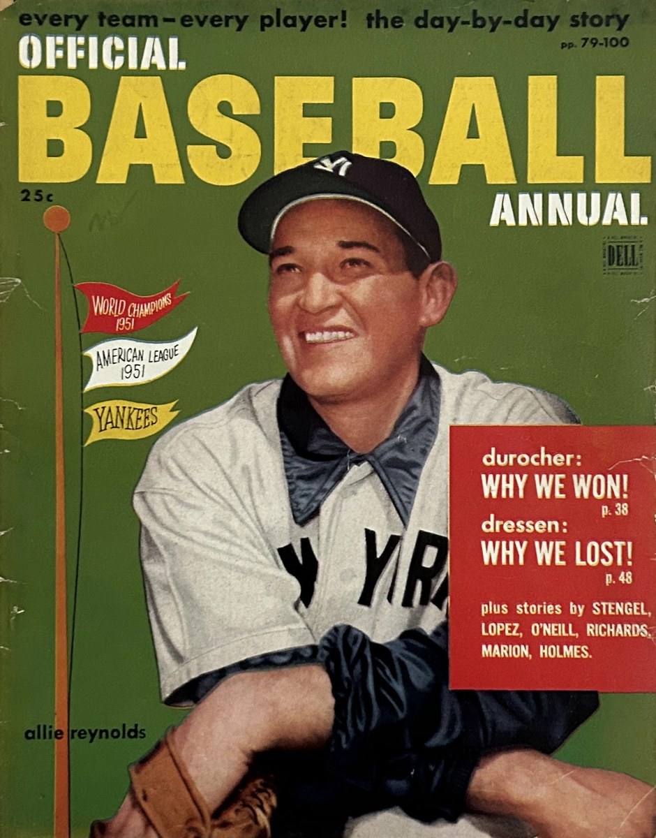 Official Baseball Annual | January 1952 at Wolfgang's