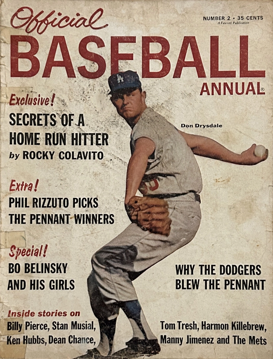 Official Baseball Annual | January 1963 at Wolfgang's
