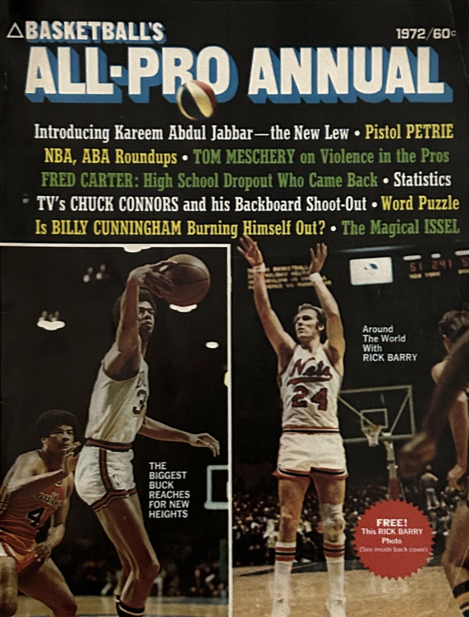 Basketball's All-Pro Annual | January 1972 at Wolfgang's