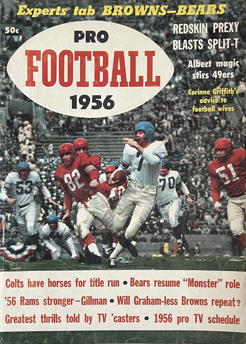 Pro Football | January 1956 at Wolfgang's