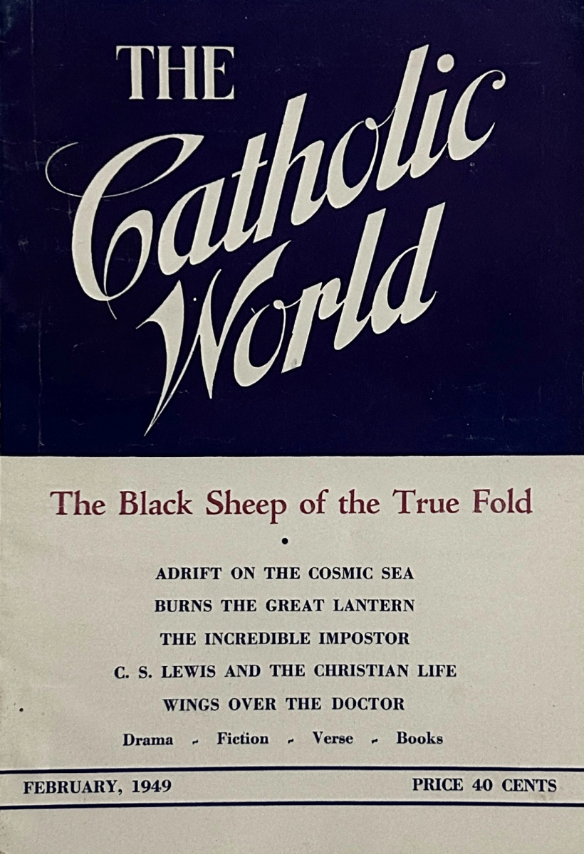 The Catholic World | February 1949 at Wolfgang's