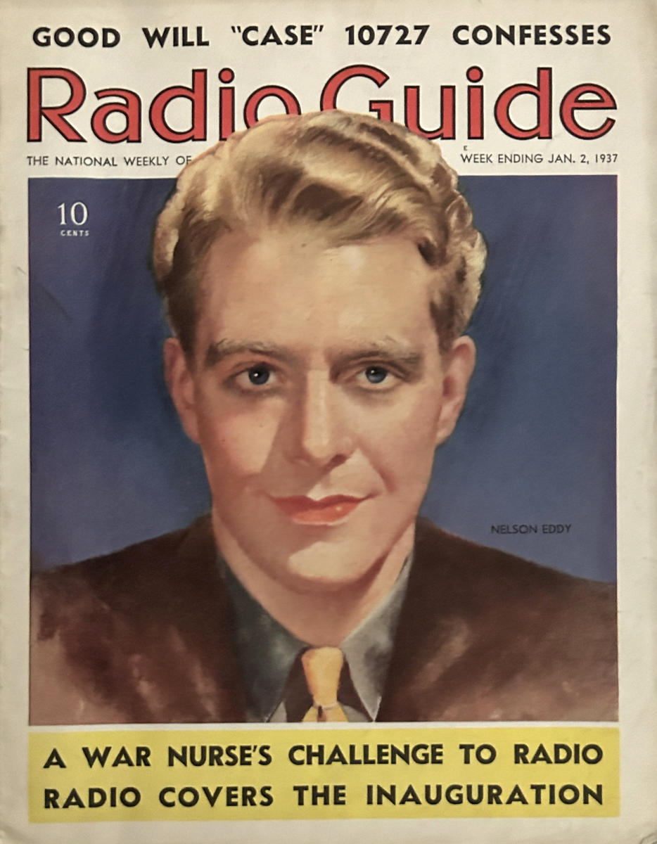 Radio Guide | January 2, 1937 at Wolfgang's