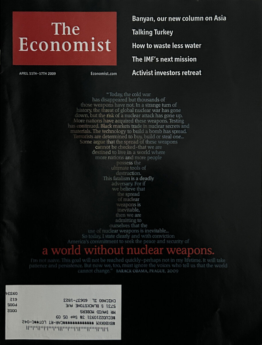 The Economist | April 11, 2009 at Wolfgang's