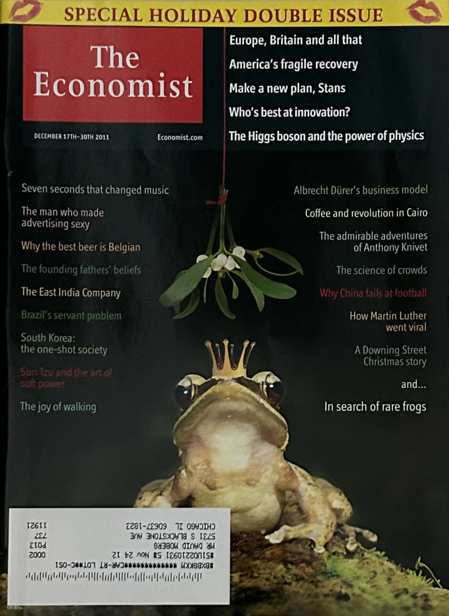 The Economist | December 17, 2011 at Wolfgang's