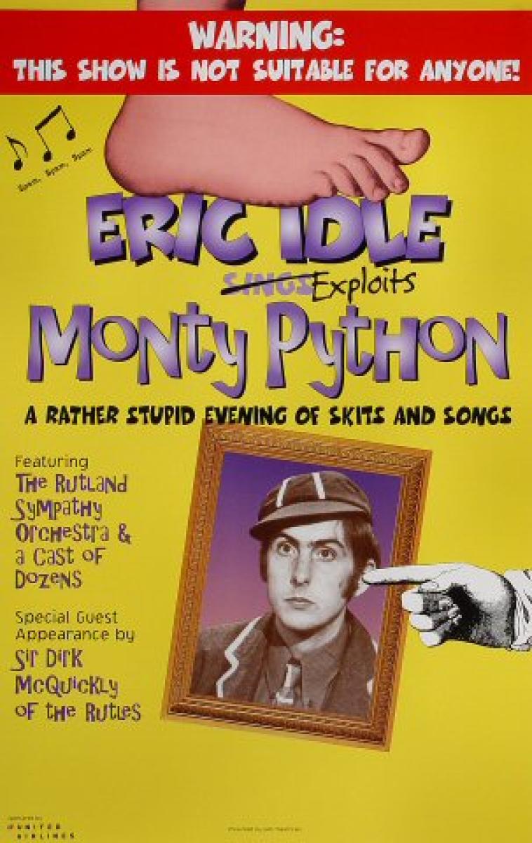 Eric Idle Vintage Concert Poster from Orpheum Theatre Phoenix, Apr 29 ...