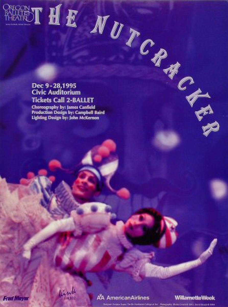 The Nutcracker Vintage Concert Poster from Portland Civic Auditorium ...