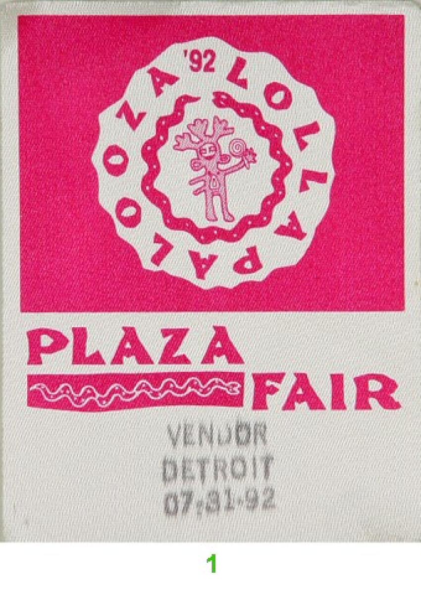 Lollapalooza 1992 Lineup