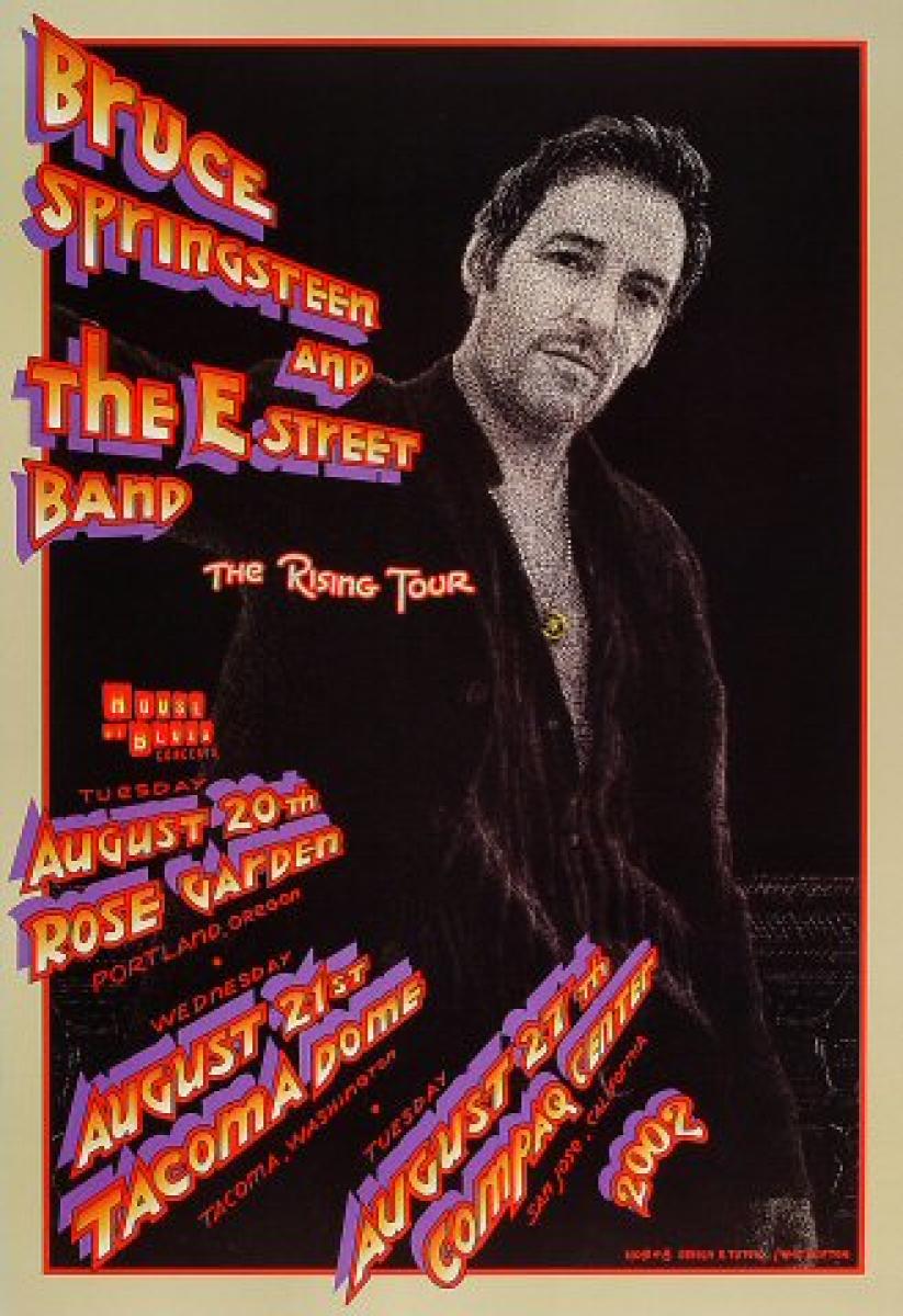 Bruce Springsteen & the E Street Band Vintage Concert Poster from ...