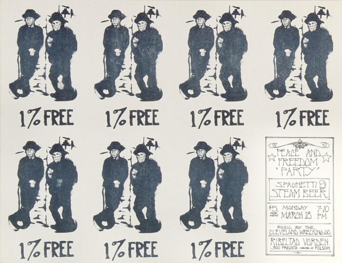 The Cleveland Wrecking Company Vintage Concert Handbill from Ribeltad ...