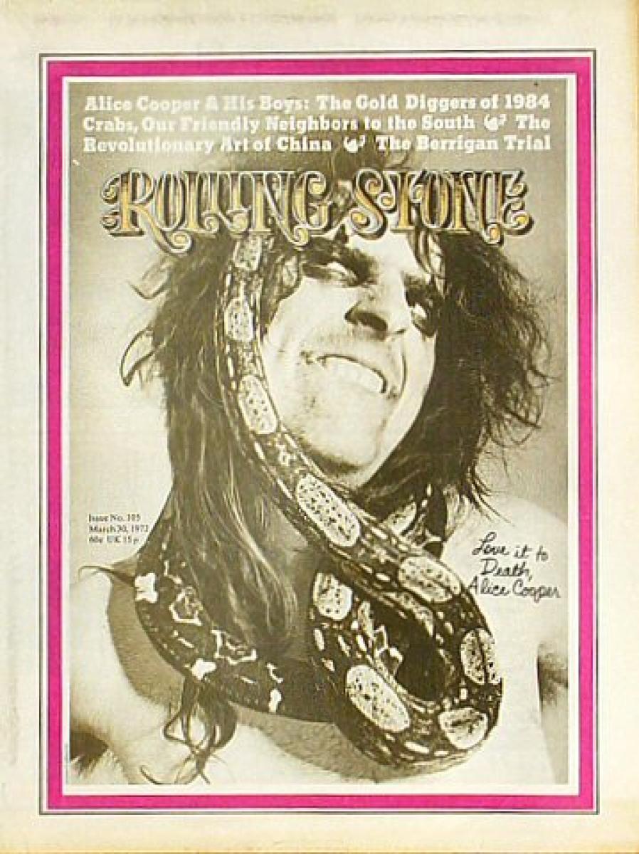 Rolling Stone | March 30, 1972 at Wolfgang's