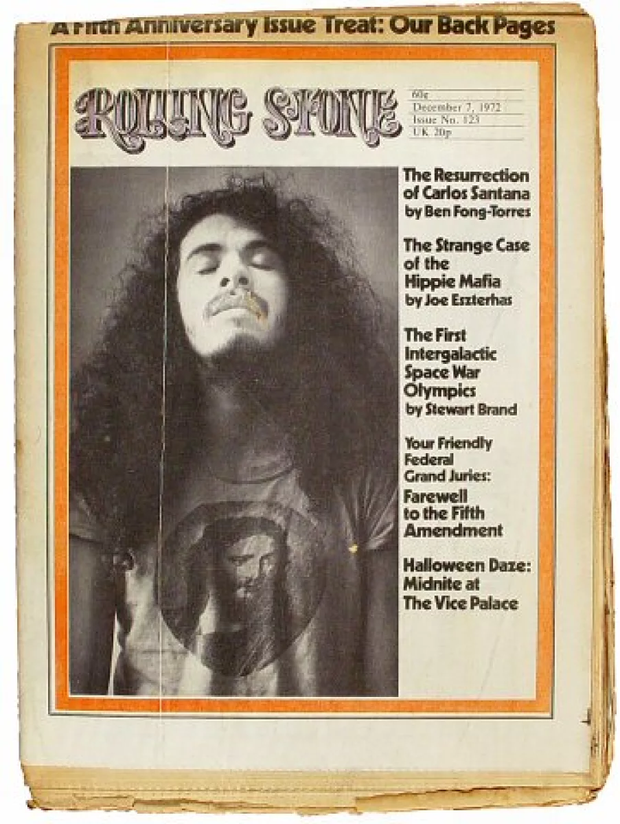 Rolling Stone | December 7, 1972 at Wolfgang's