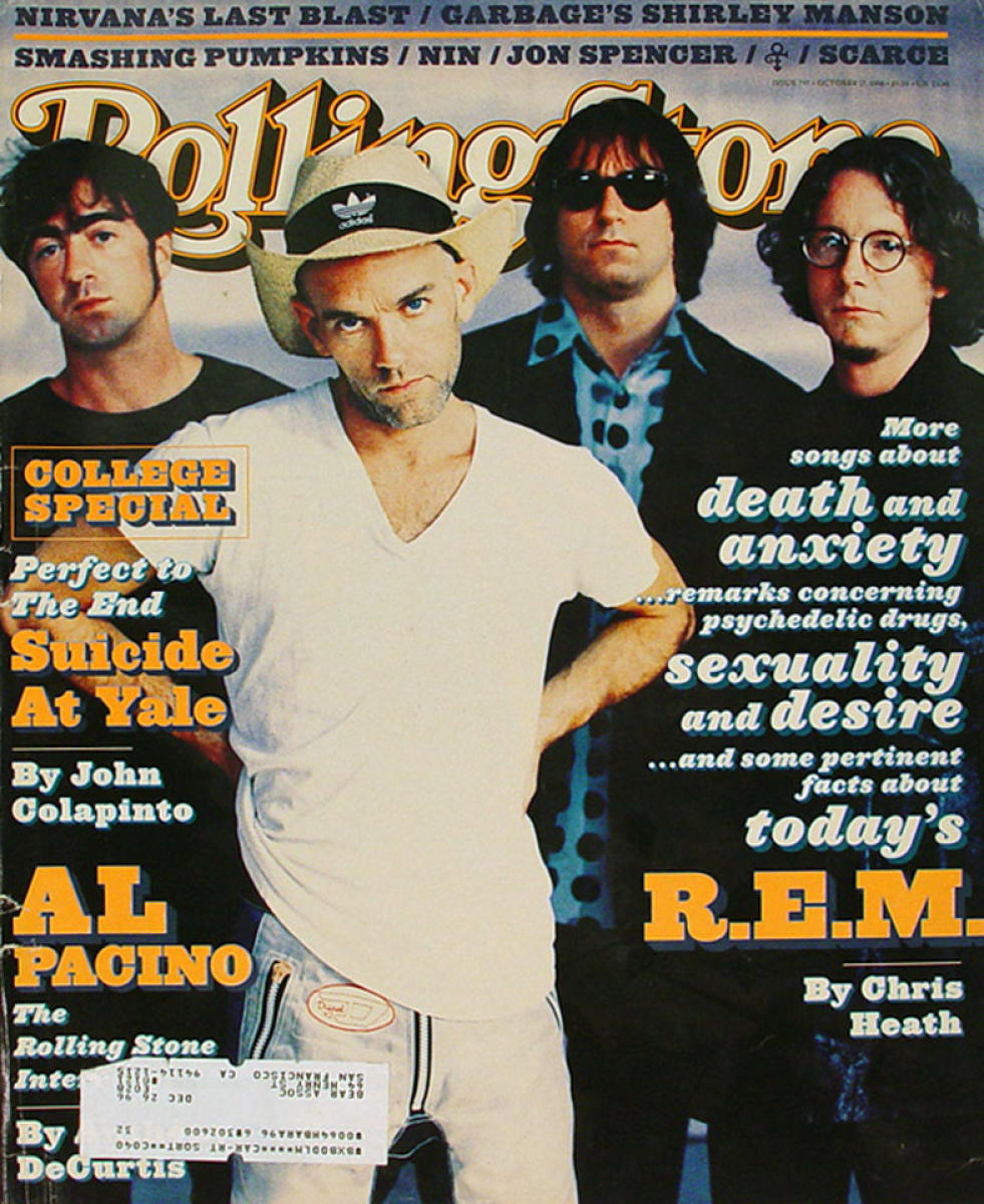 Rolling Stone | October 17, 1996 at Wolfgang's