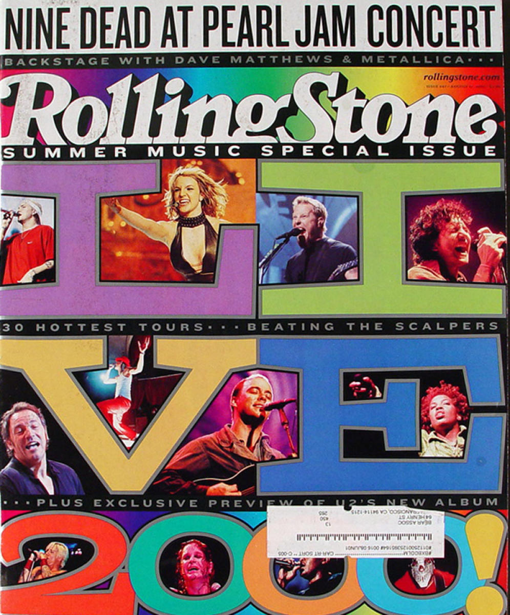 Rolling Stone | August 17, 2000 at Wolfgang's