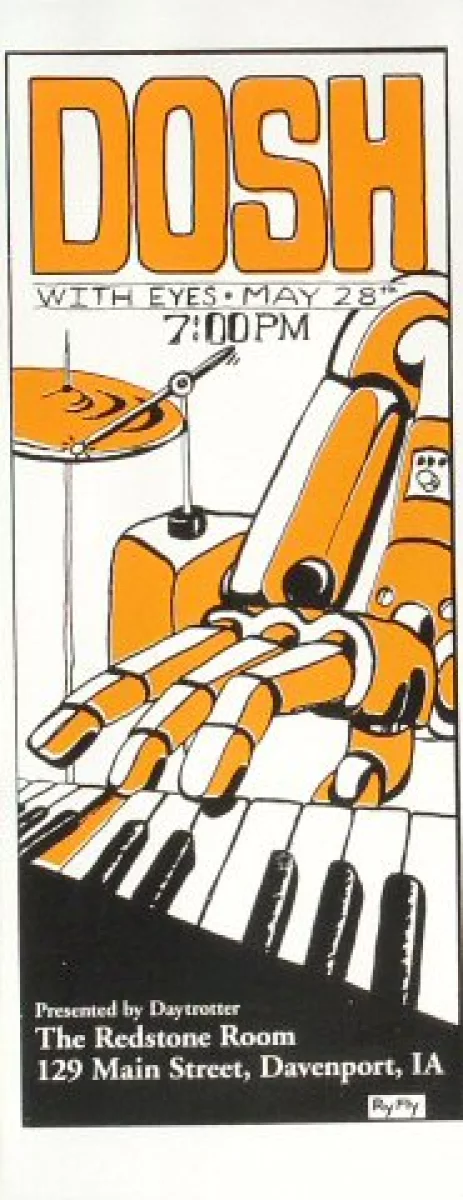 Dosh Posters at Wolfgang's