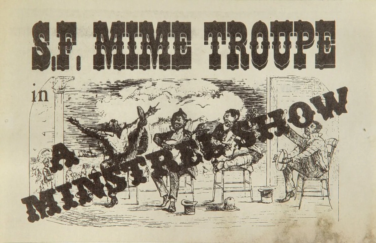 San Francisco Mime Troupe Vintage Concert Handbill from San Francisco ...