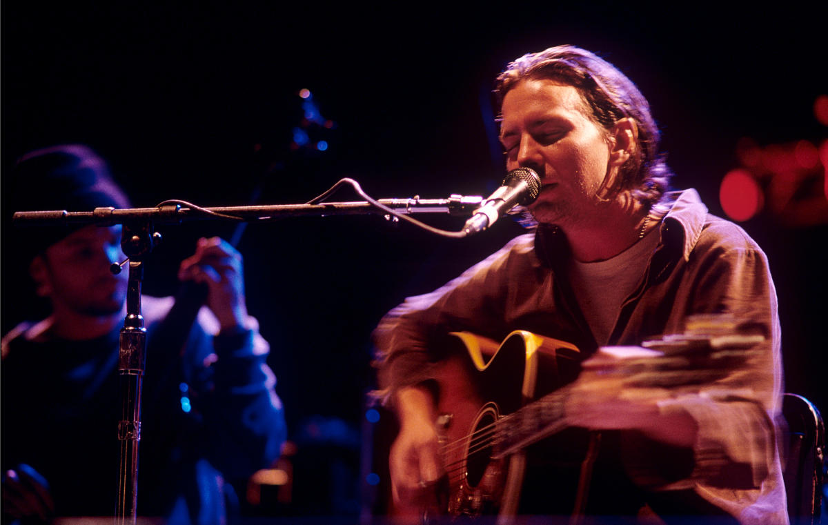 Eddie Vedder Vintage Concert Photo Fine Art Print from Shoreline ...