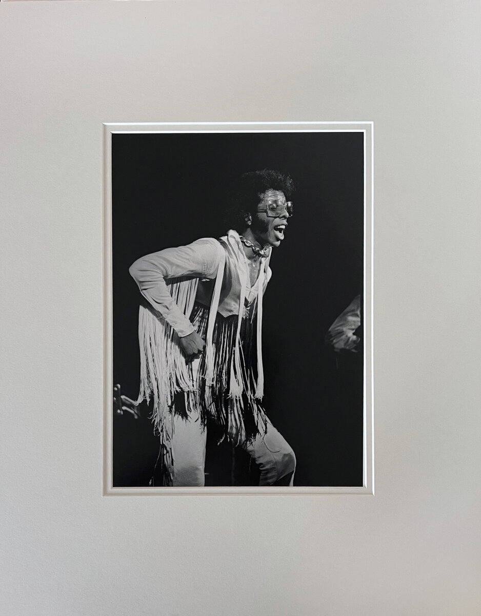Sly Stone Vintage Concert Photo Fine Art Print from Woodstock, Aug 15 ...