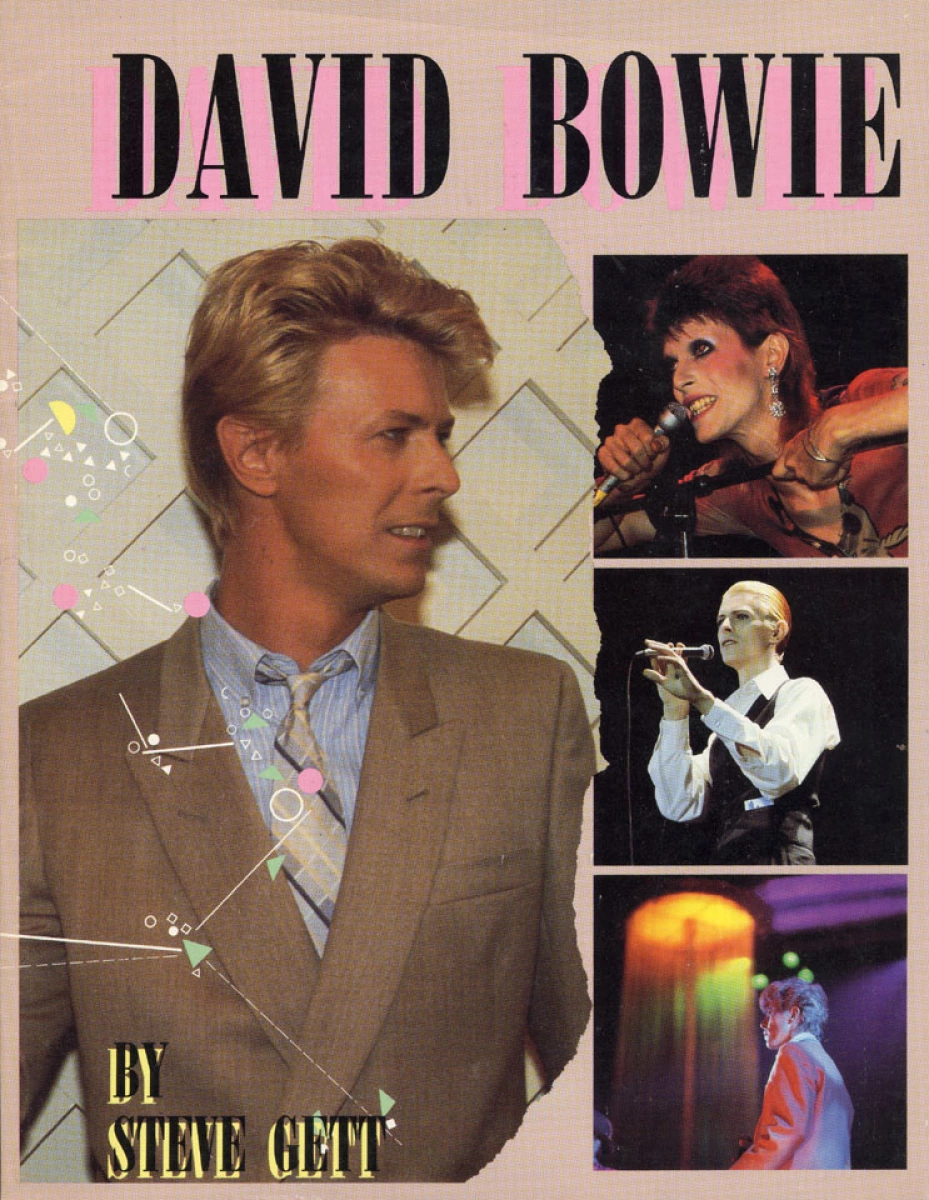 David Bowie Book by David Bowie, 1985 at Wolfgang's