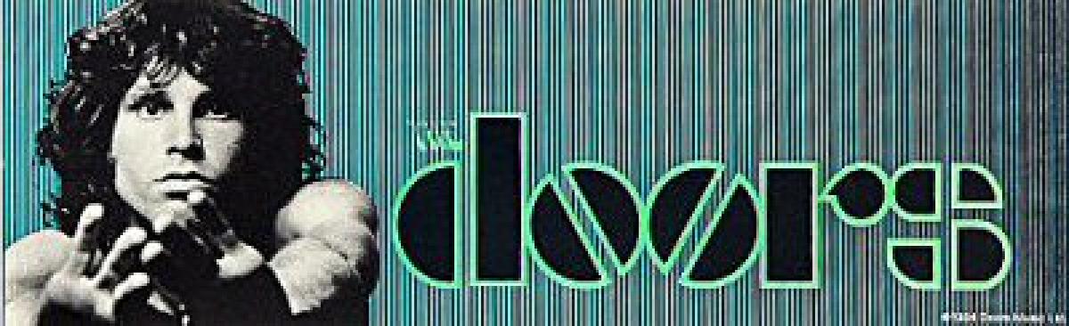 The Doors Sticker, 1984 at Wolfgang's