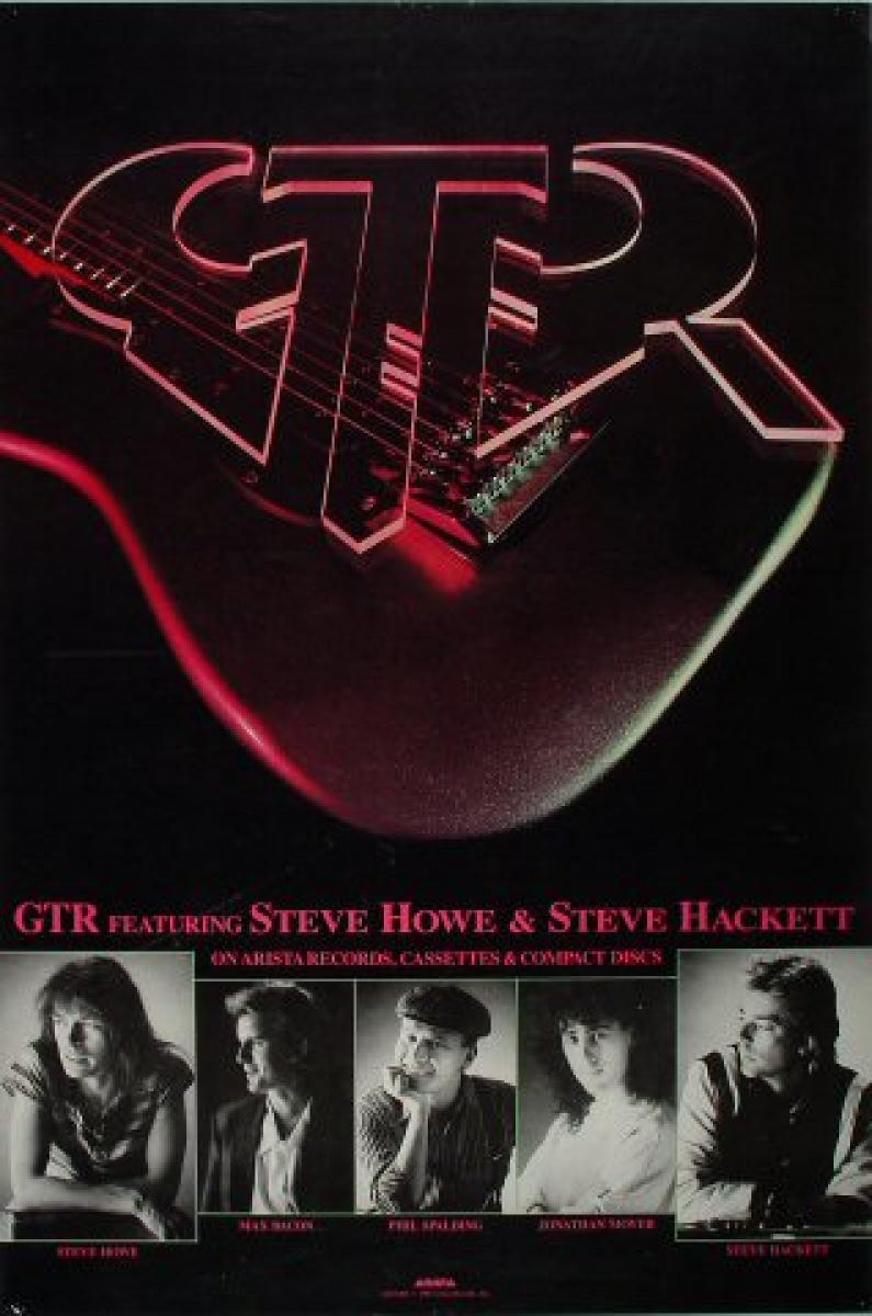 GTR Vintage Concert Poster, 1986 at Wolfgang's