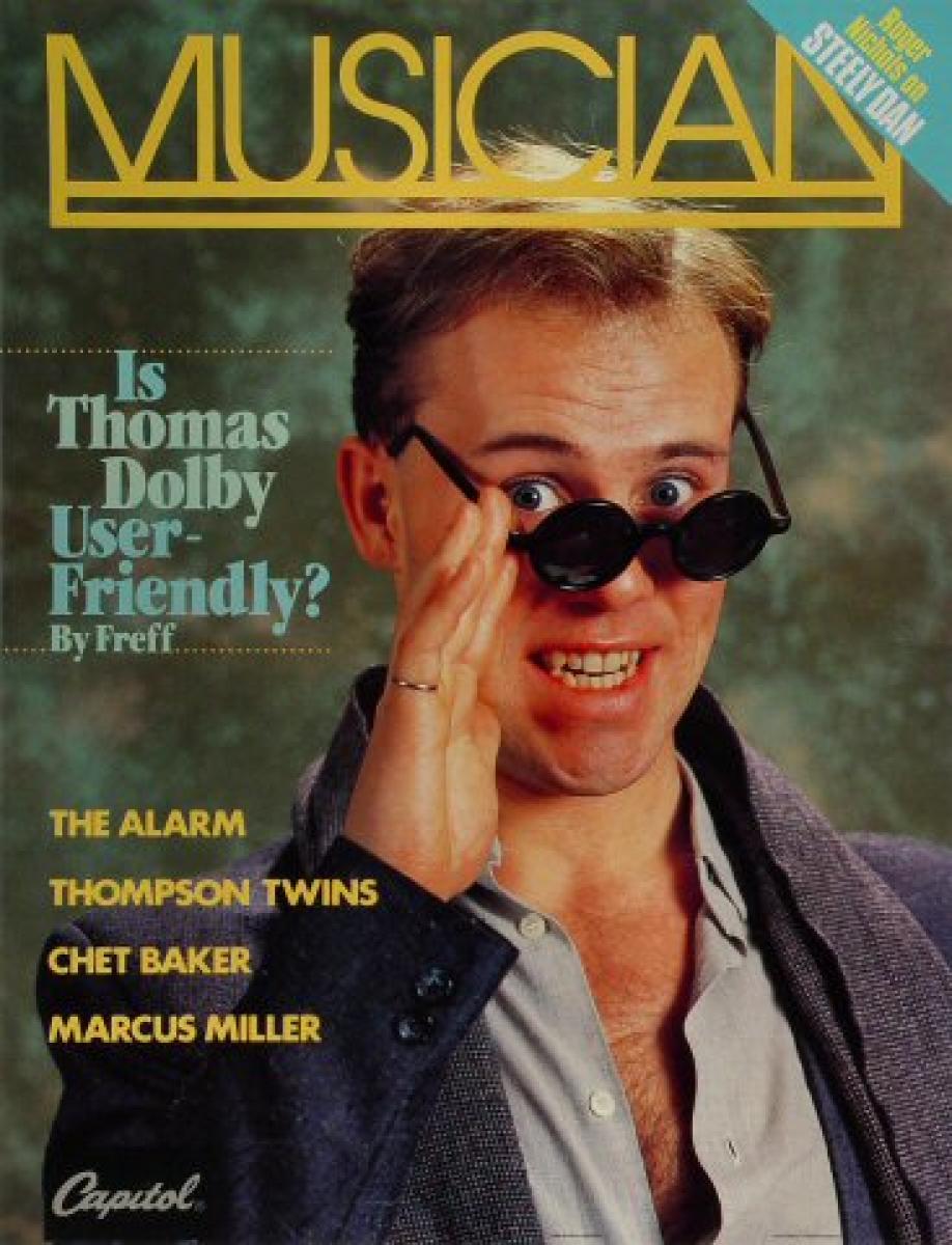 Thomas Dolby Vintage Concert Poster, 1984 at Wolfgang's