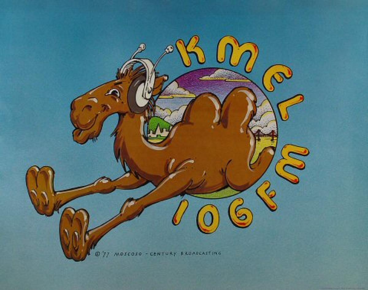 KMEL 106 FM Vintage Concert Poster, 1977 at Wolfgang's