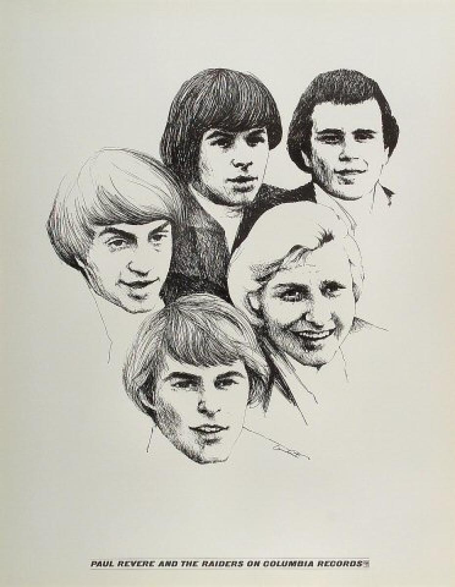 Paul Revere and the Raiders Vintage Concert Poster, 1966 at Wolfgang's