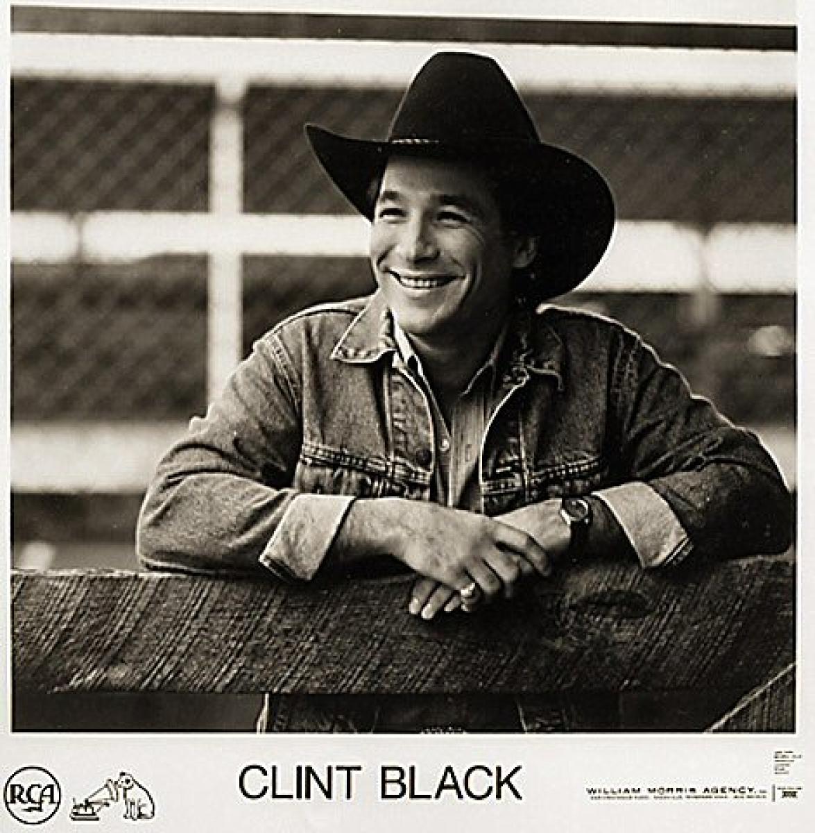 Clint Black Vintage Concert Photo Promo Print at Wolfgang's