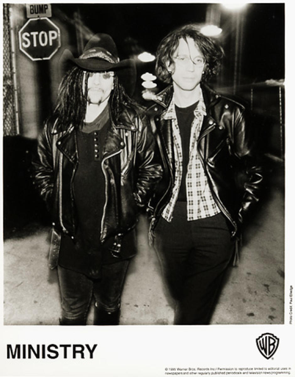 Ministry Vintage Concert Photo Promo Print, 1995 at Wolfgang's