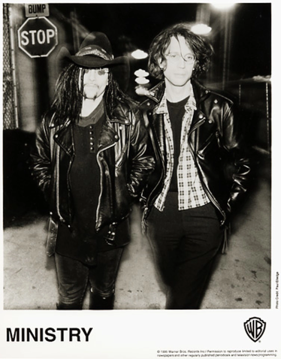 Ministry Vintage Concert Photo Promo Print, 1995 at Wolfgang's