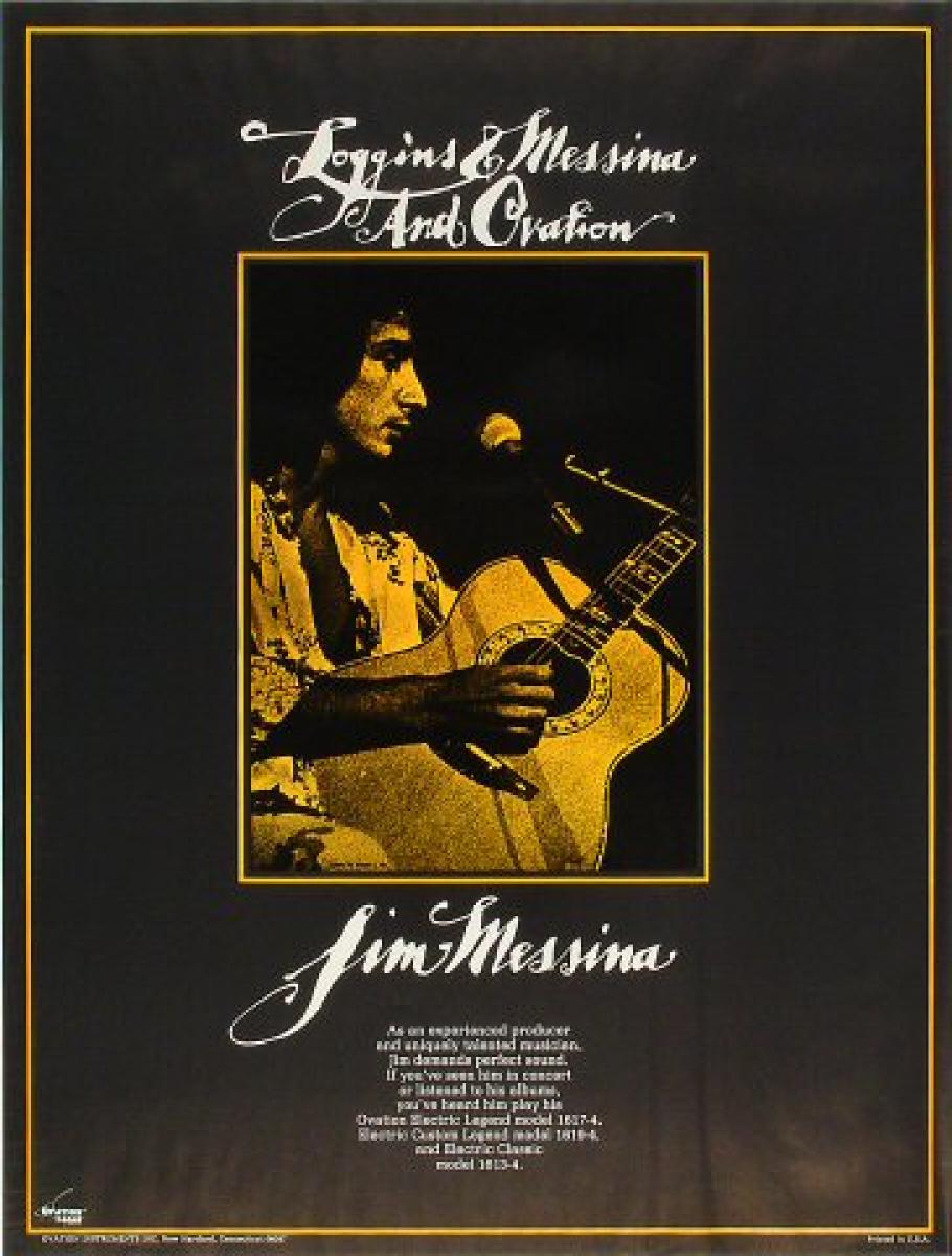 Loggins and Messina Vintage Concert Poster, 1976 at Wolfgang's