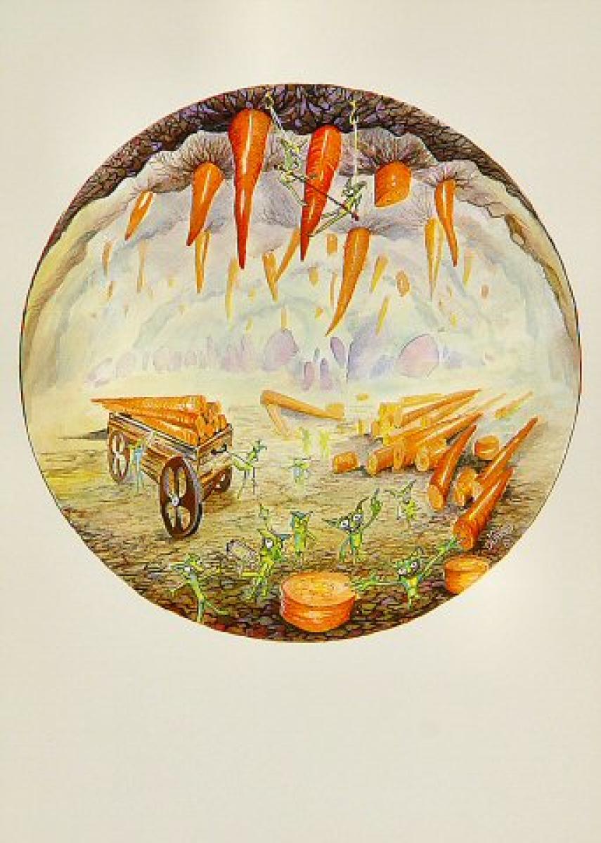 The Carrot Farmers Vintage Concert Postcard, 1987 at Wolfgang's