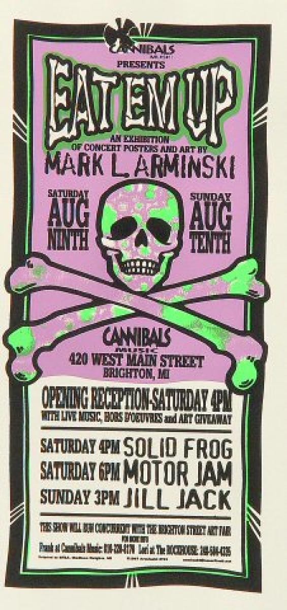 Motor Jam Handbills & Postcards at Wolfgang's