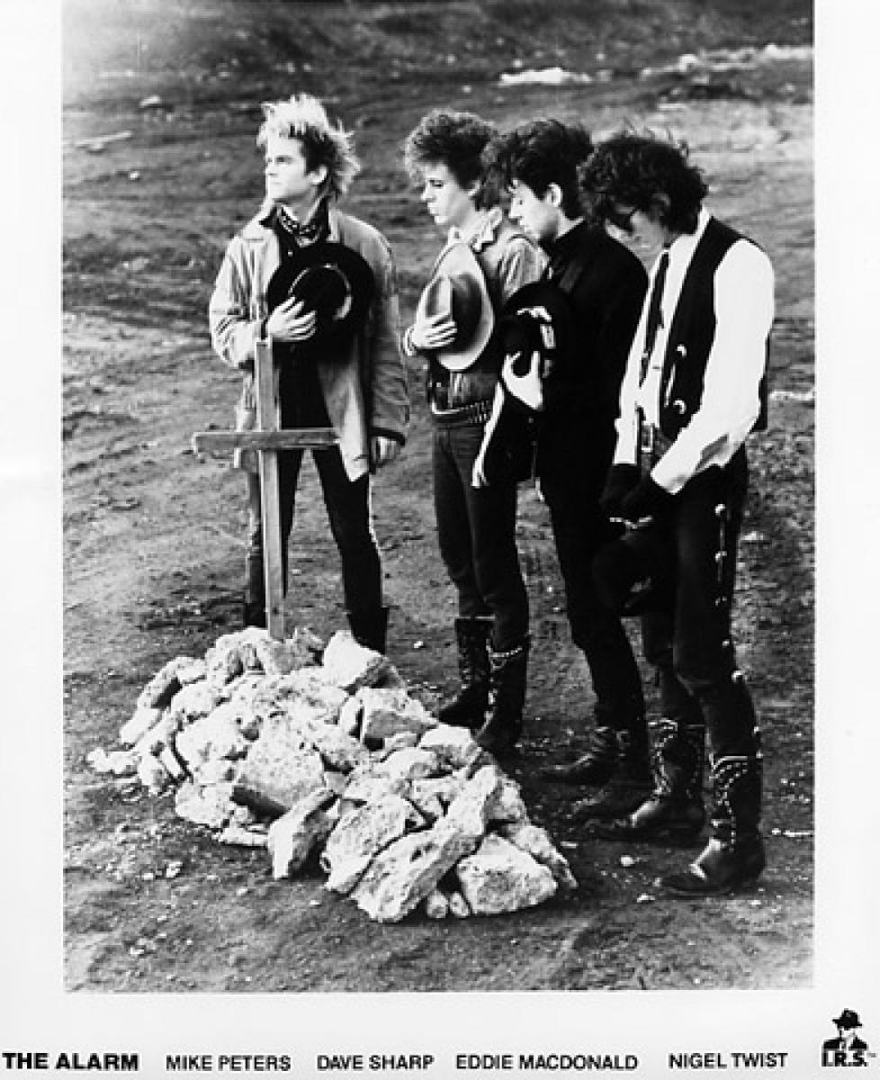 The Alarm Vintage Concert Photo Promo Print at Wolfgang's