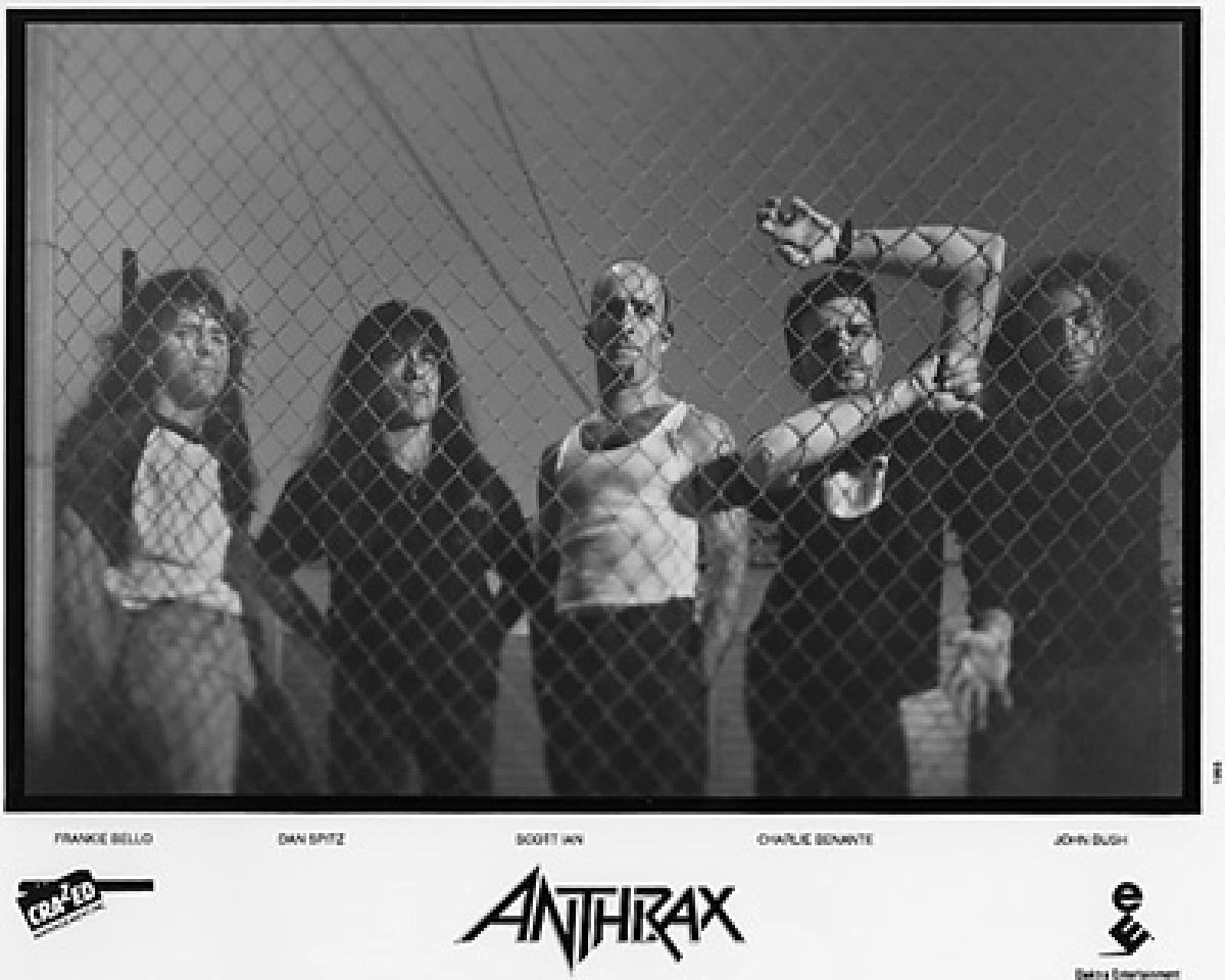 Anthrax Vintage Concert Photo Promo Print, 1993 at Wolfgang's