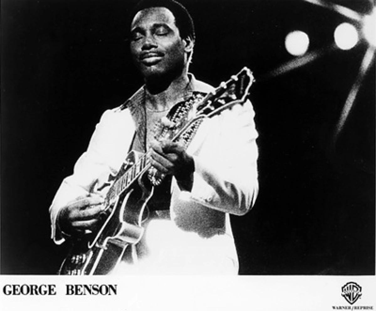 George Benson Vintage Concert Photo Promo Print at Wolfgang's