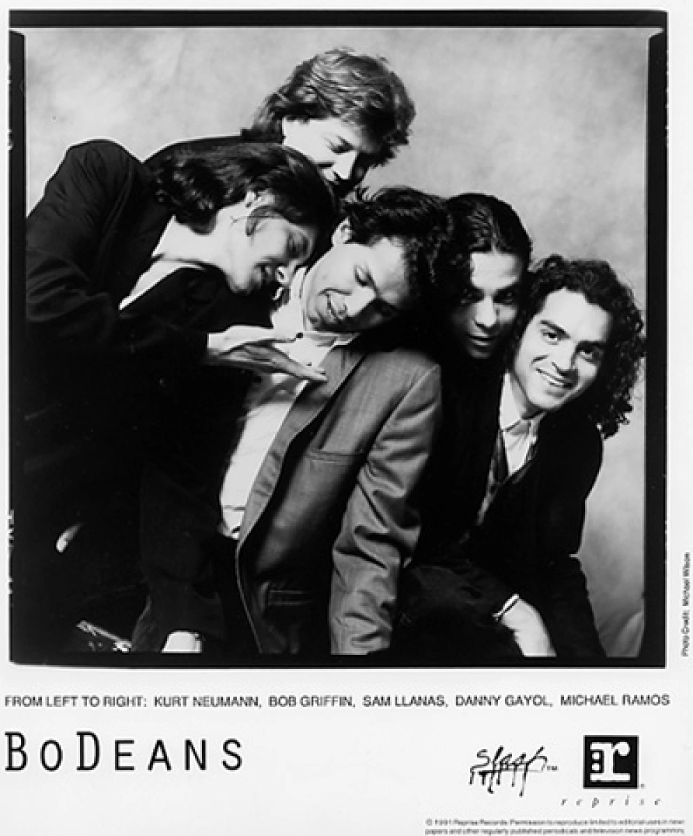 The BoDeans Vintage Concert Photo Promo Print, 1991 at Wolfgang's
