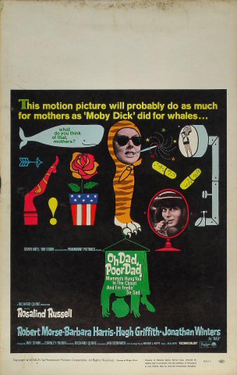 Rosalind Russell Vintage Concert Poster, 1967 at Wolfgang's