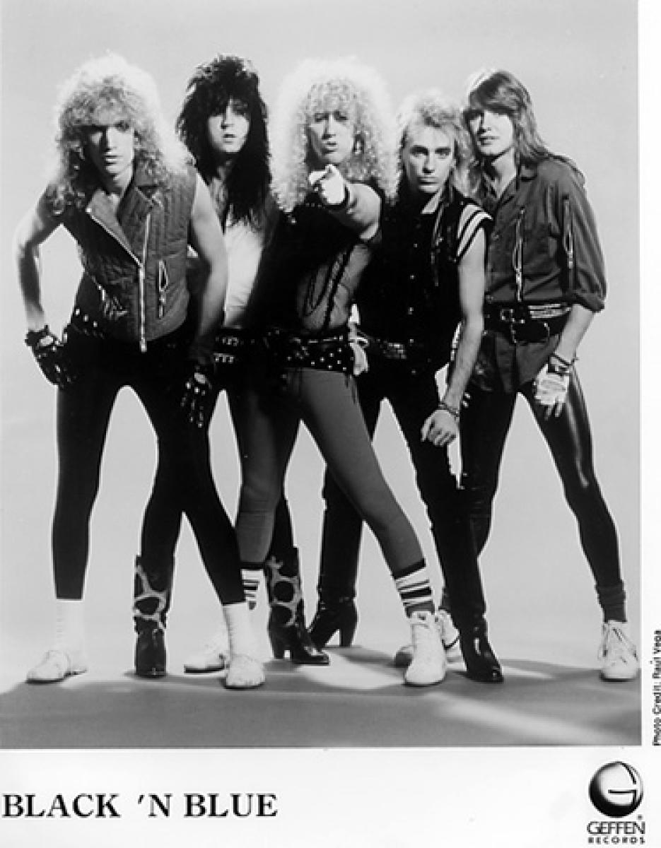 Black 'N Blue Vintage Concert Photo Promo Print at Wolfgang's