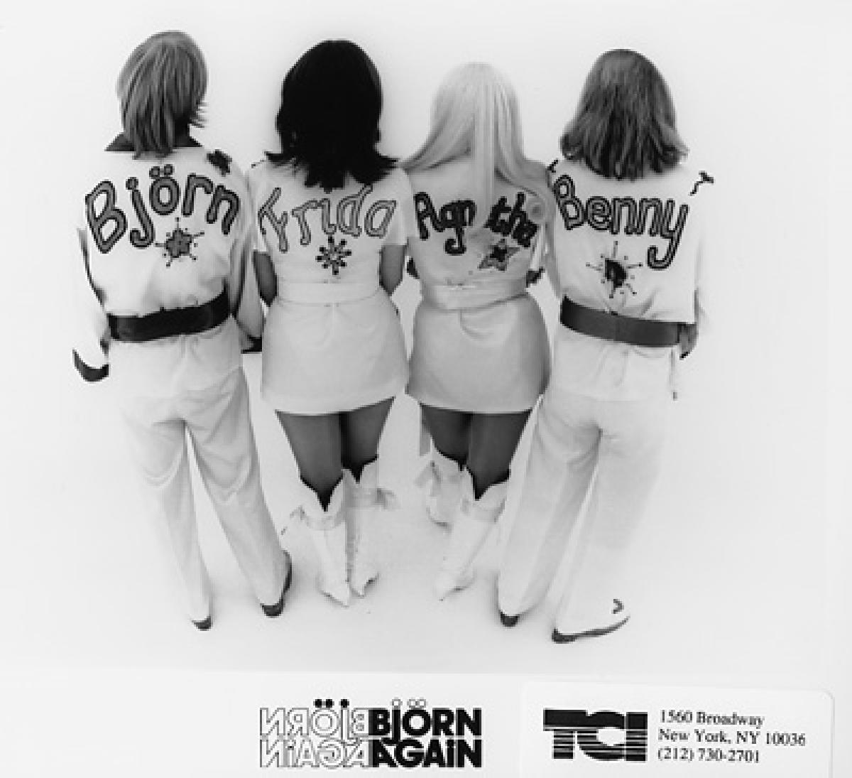 Bjorn Again Vintage Concert Photo Promo Print at Wolfgang's