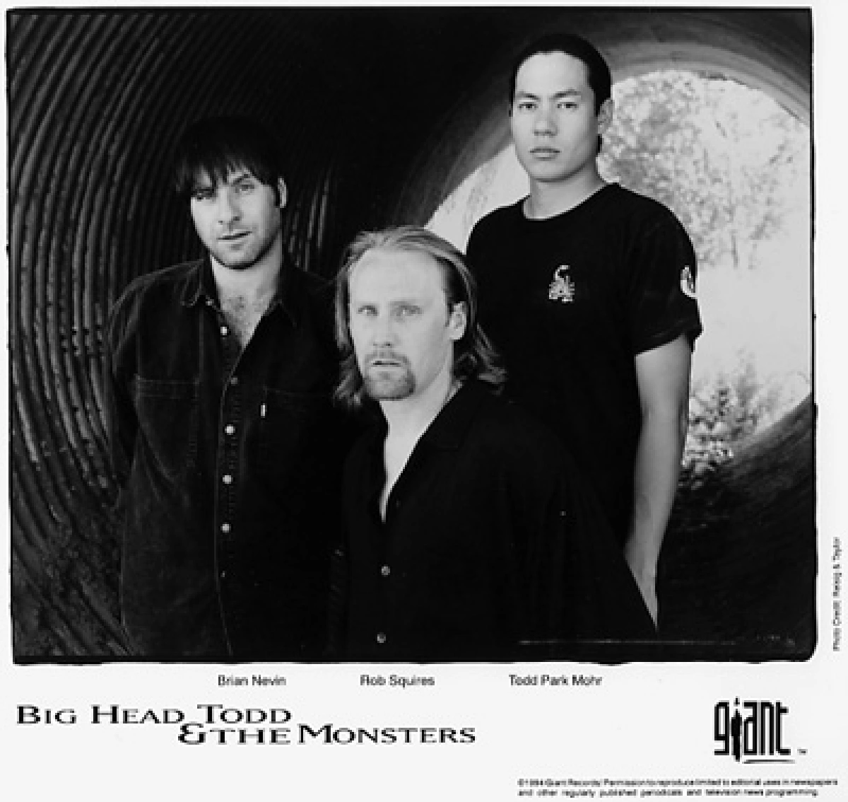 Big Head Todd & The Monsters Vintage Concert Photo Promo Print, 1994 at ...