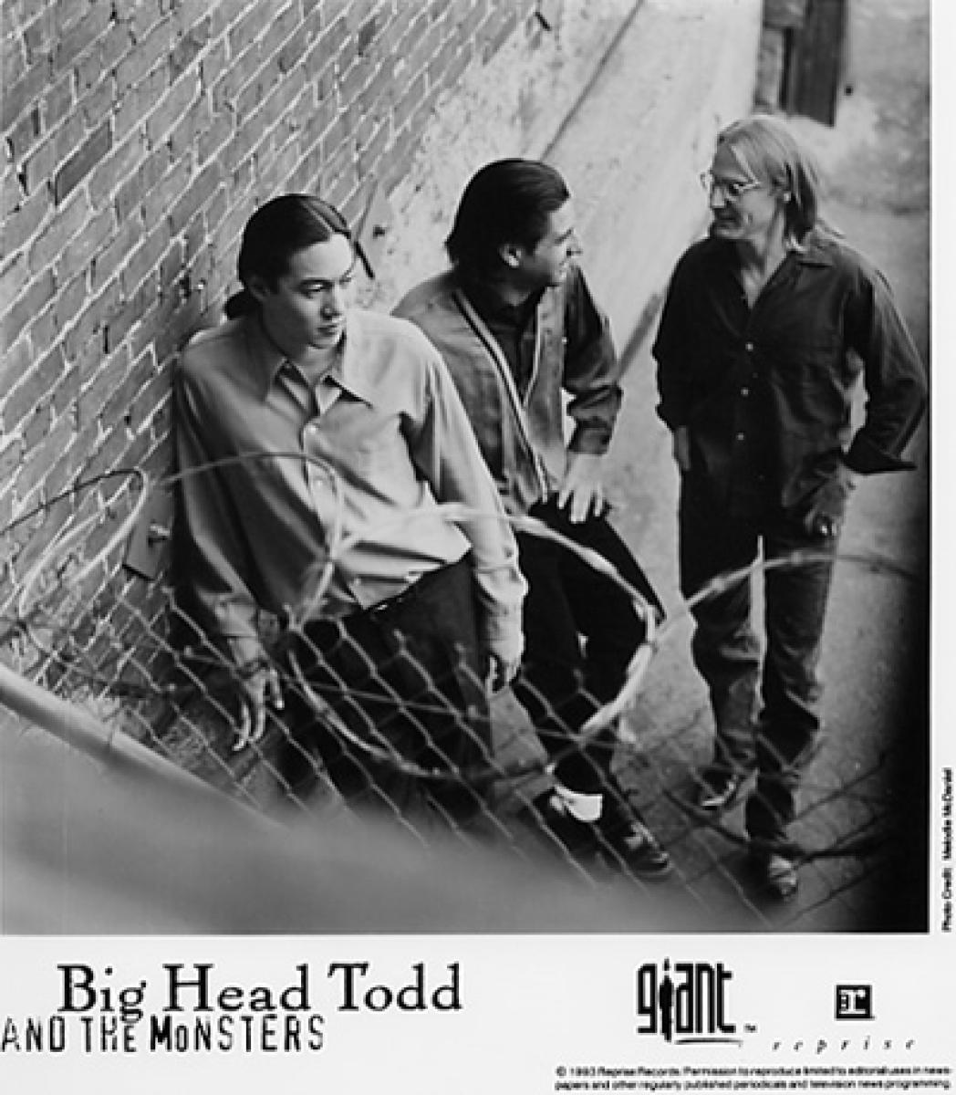 Big Head Todd & The Monsters Vintage Concert Photo Promo Print, 1993 at ...