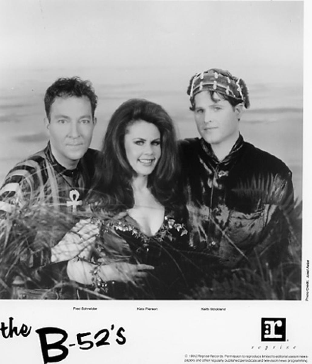 The B-52's Vintage Concert Photo Promo Print at Wolfgang's