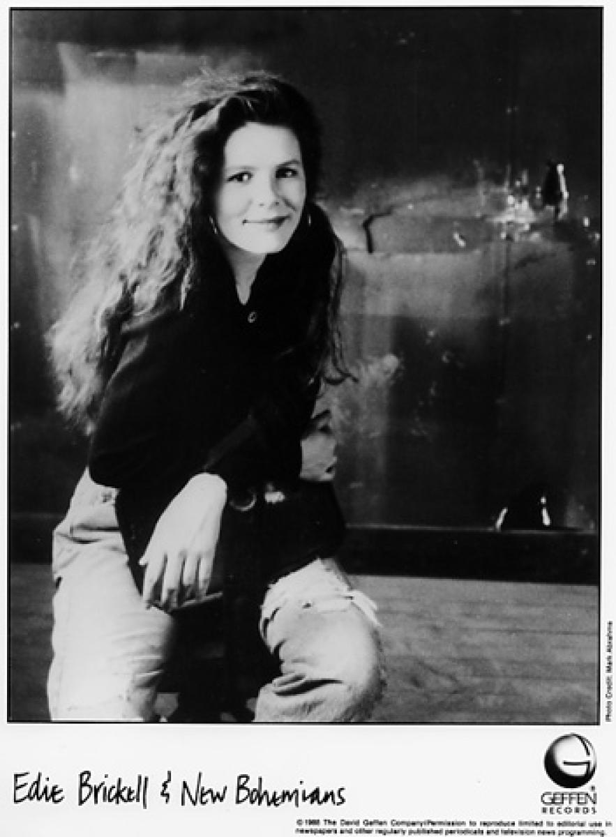 Edie Brickell Vintage Concert Photo Promo Print, 1988 at Wolfgang's