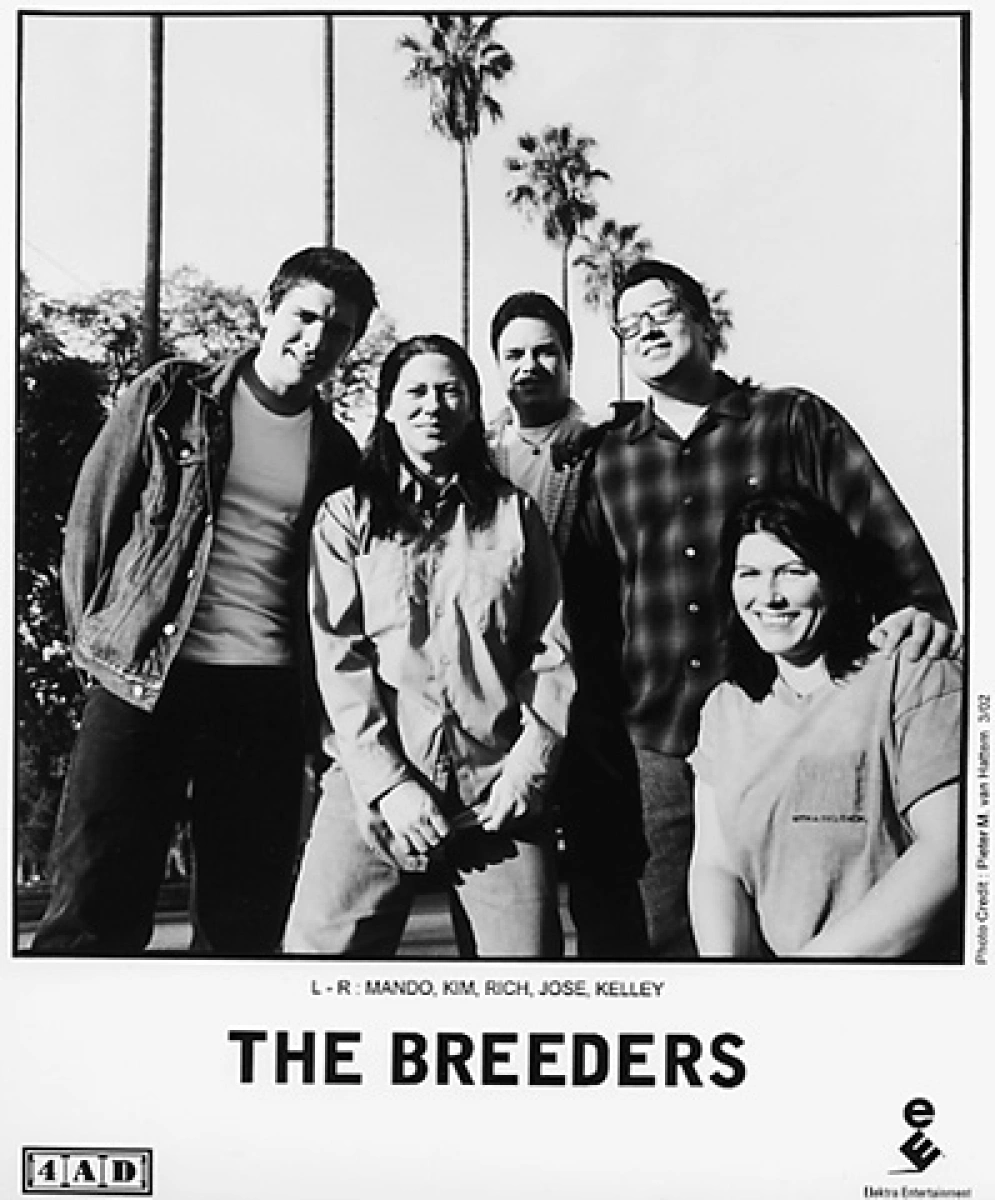 The Breeders Vintage Concert Photo Promo Print, 2002 at Wolfgang's